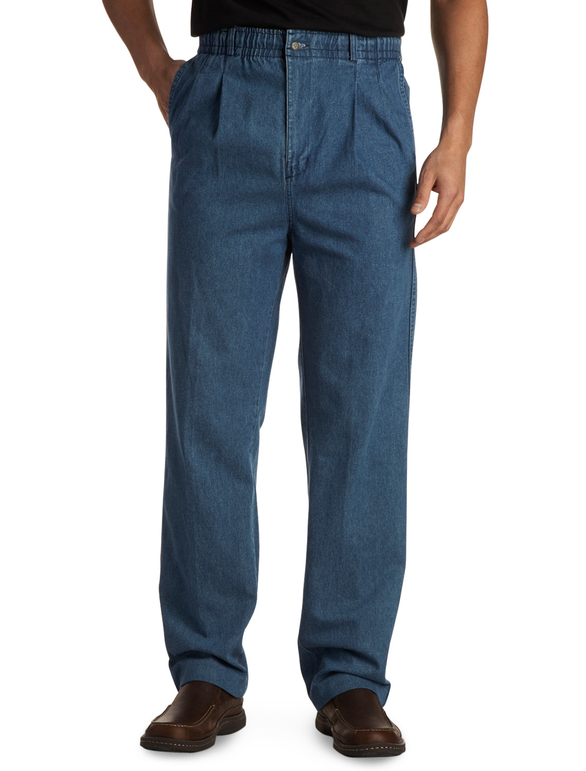 Creekwood Elastic Waist Twill Pants Casual Male Xl Big And Tall Ebay
